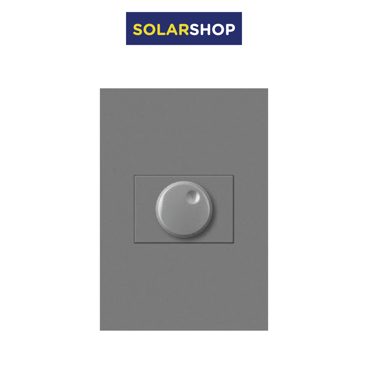 Interruptor doble conmutable silver luxury